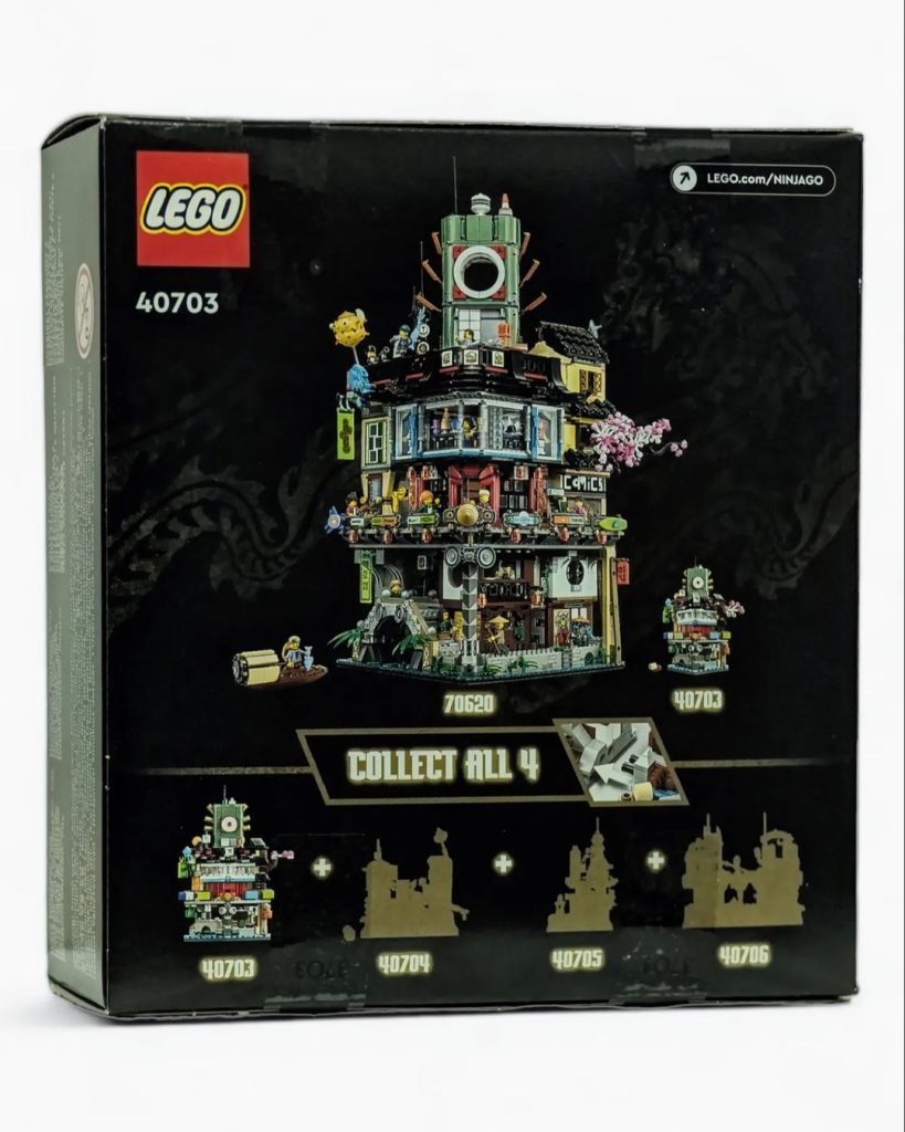 LEGO NINJAGO 40703 Micro NINJAGO City revealed