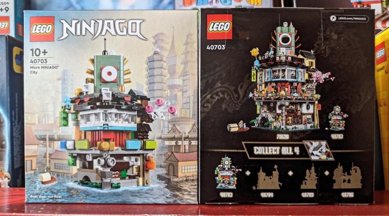 LEGO NINJAGO 40703 Micro NINJAGO City revealed