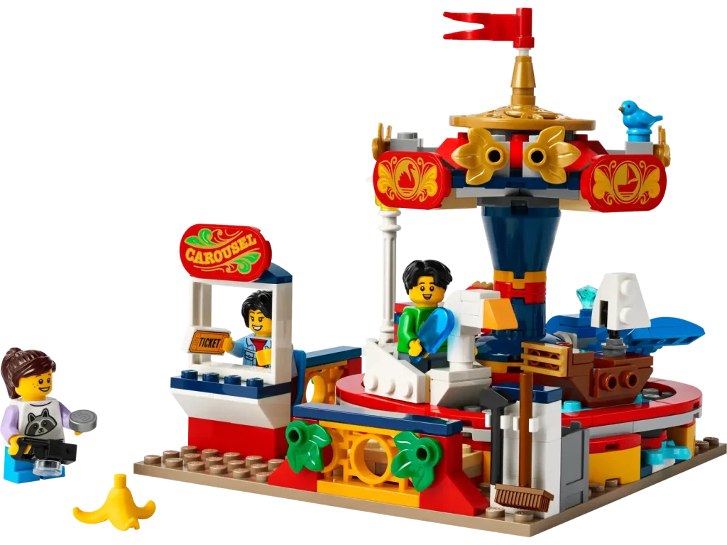 LEGO 40714 Carousel Ride officially revealed