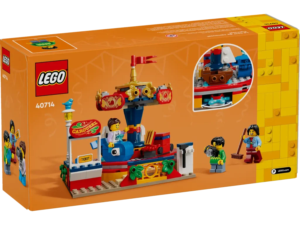 LEGO 40714 Carousel Ride officially revealed