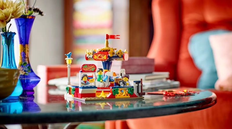 LEGO 40714 Carousel Ride officially revealed