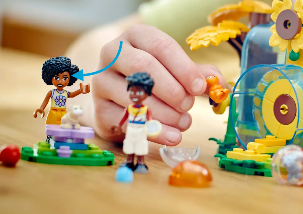 Debut tiga warna LEGO baharu pada set Januari 2024