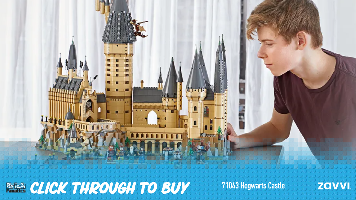 Magisk besparelse på største LEGO Harry Potter Hogwarts Slot