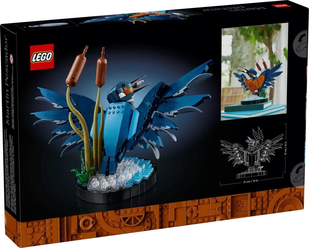 LEGO Icons 10331 Kingfisher officially revealed