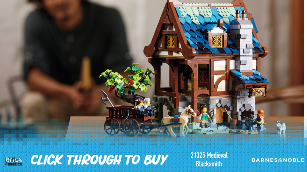 Retired LEGO Ideas Medieval Blacksmith still available to buy