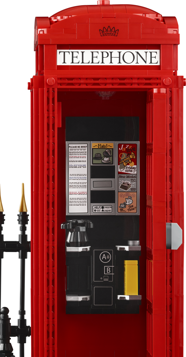 LEGO Ideas Peti Telefon secara teknikal adalah tiga telefon dalam satu