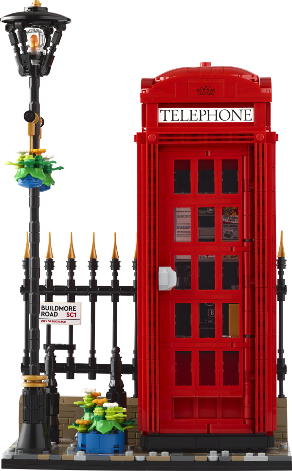 LEGO Ideas 21347 Red London Telephone Box revealed