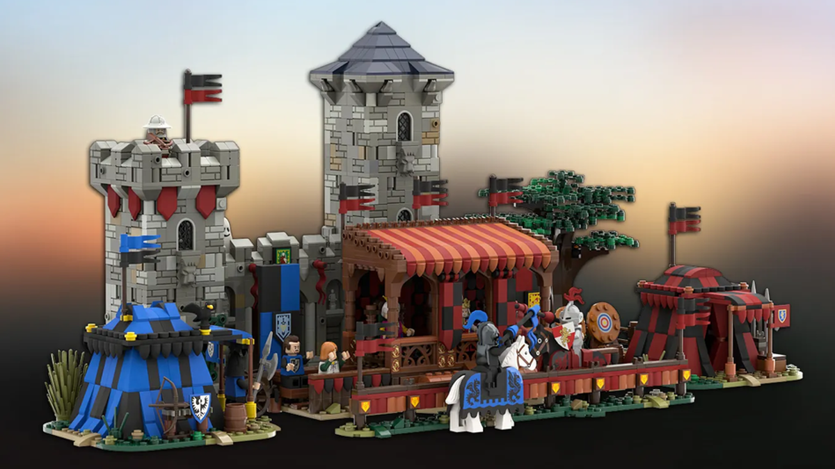 LEGO Ideas welcomes Medieval Tournament to the 10K club