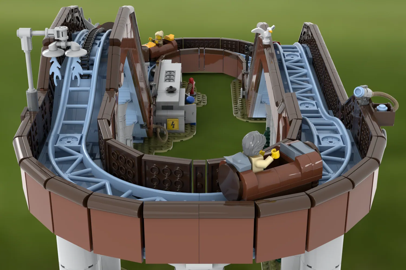 Motorised log flume takes a second ride at the LEGO Ideas review