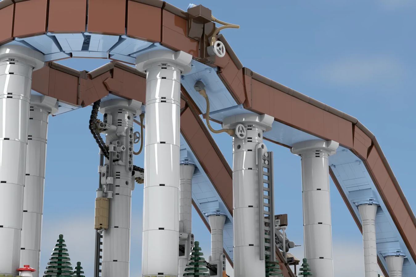 Motorised log flume takes a second ride at the LEGO Ideas review