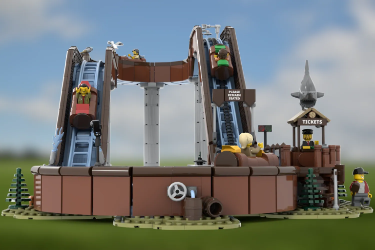 Motorised log flume takes a second ride at the LEGO Ideas review