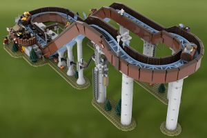 Motorised log flume takes a second ride at the LEGO Ideas review