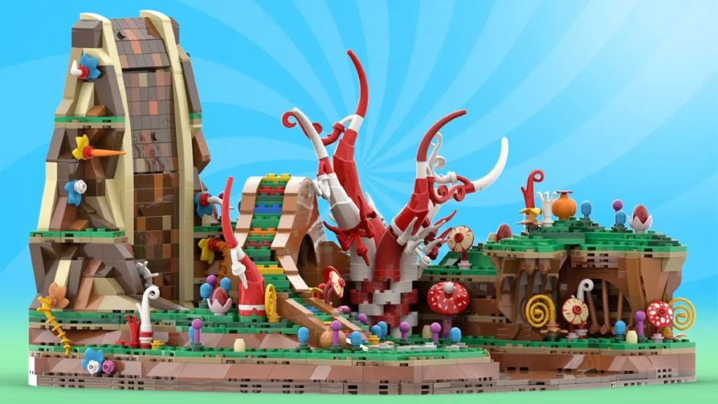 Comparing LEGO Ideas Willy Wonka to original fan projec