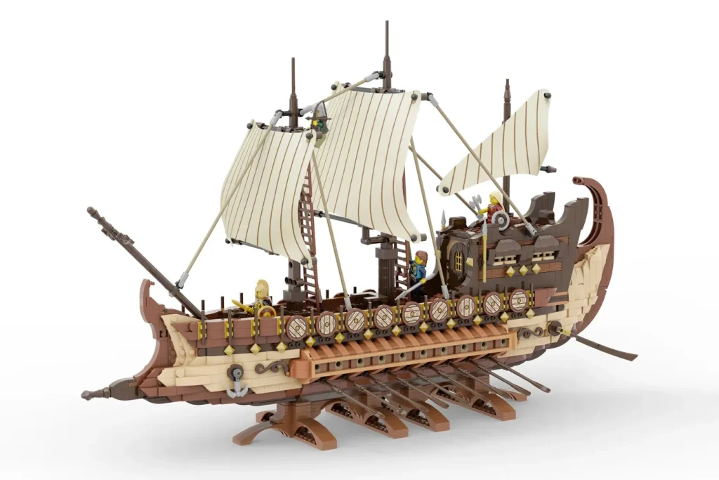 Historical, fantastical ship earns LEGO Ideas review spot