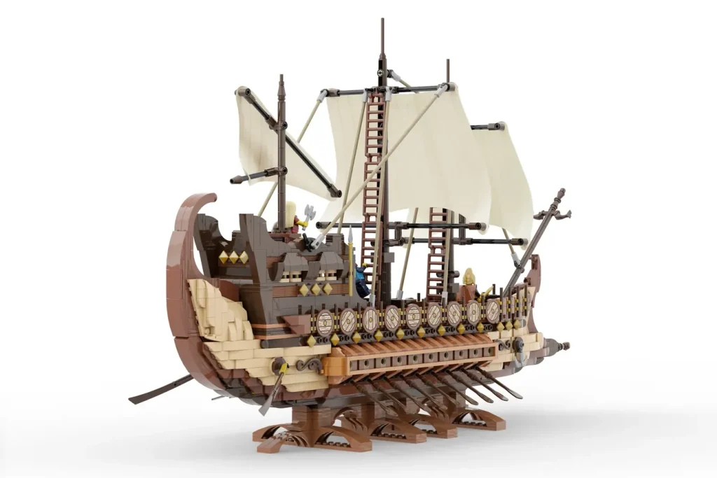 Historical, fantastical ship earns LEGO Ideas review spot