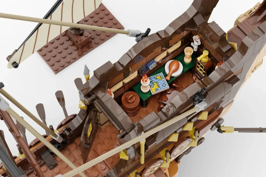 Historical, fantastical ship earns LEGO Ideas review spot
