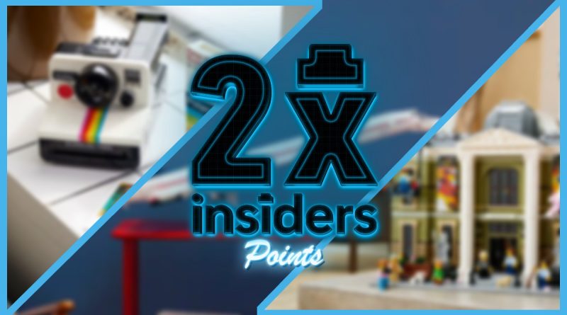 Earn double LEGO Insiders points and two free gifts – but not for long