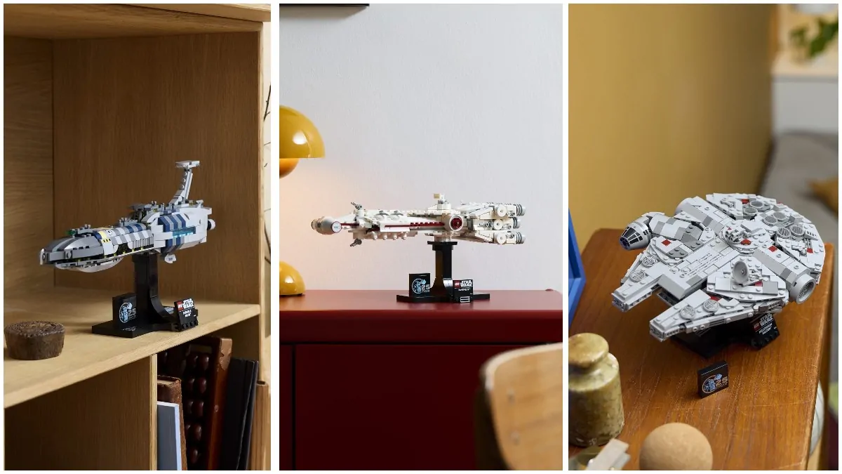 Comparing Lego Star Wars 25th Anniversary Midi Scale Ships To Their On