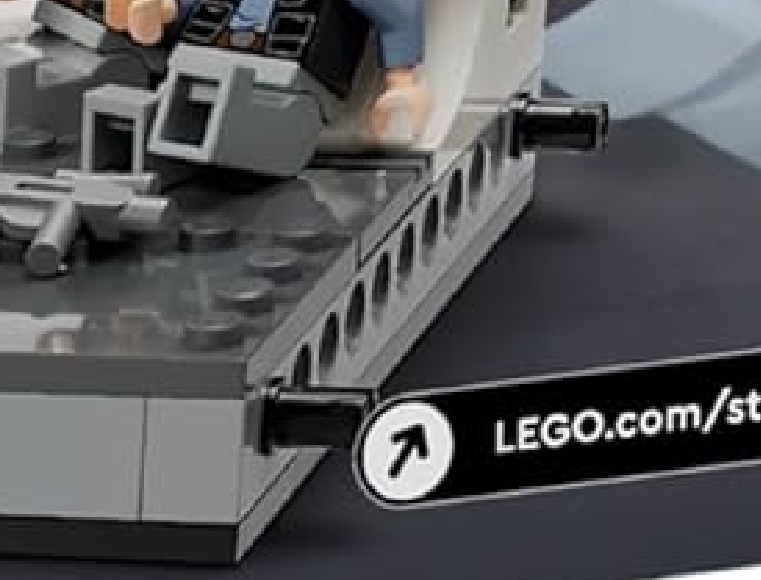 LEGO Star Wars Tantive IV model has learned a lesson