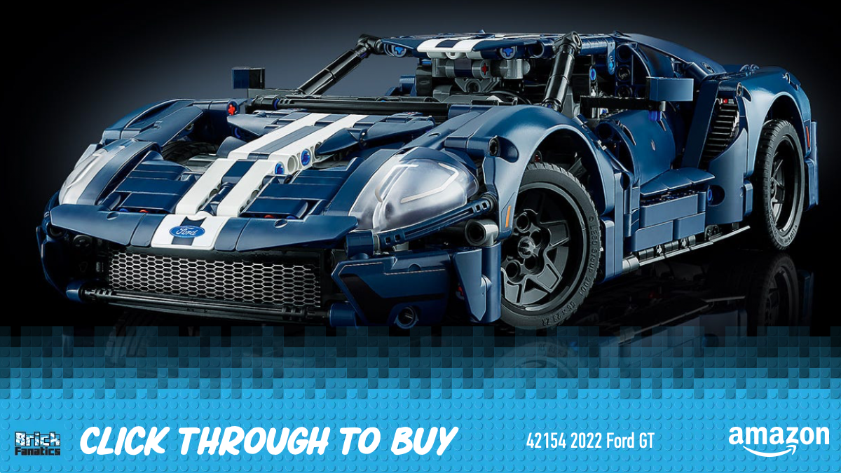 Major discount on LEGO Technic Ford GT build at Amazon