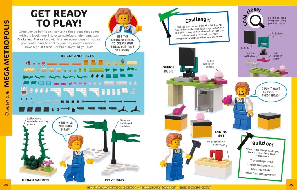 Official LEGO World Builder book to be published in 2024