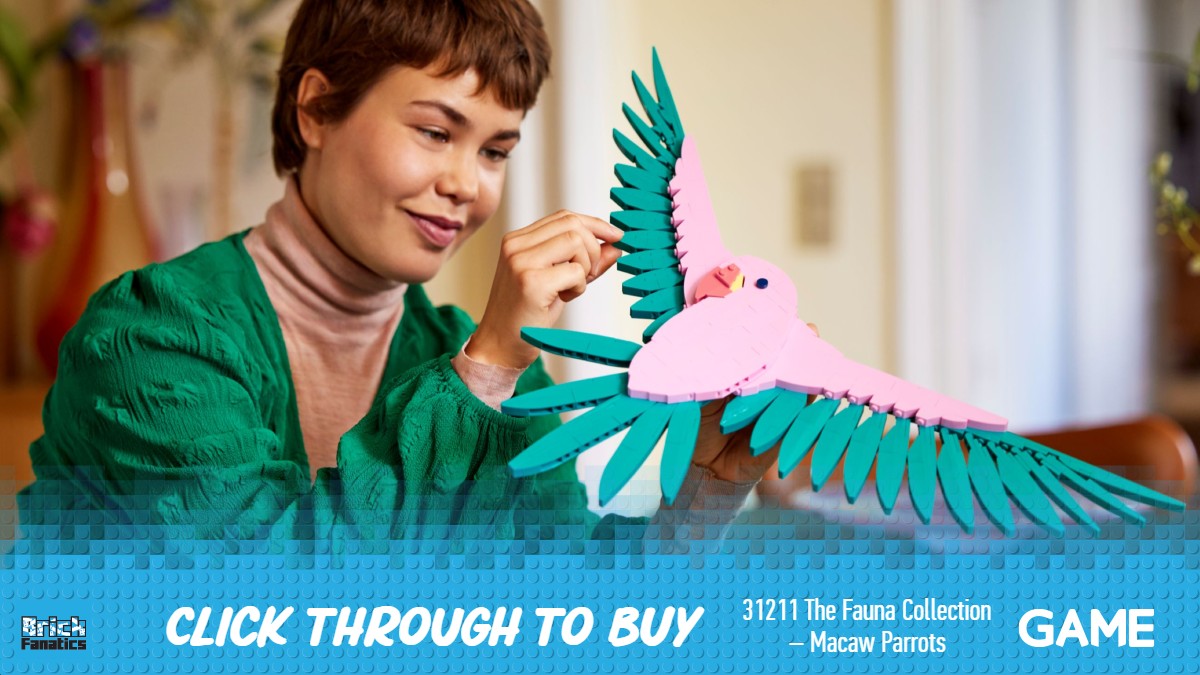 Don't miss first chance to save on LEGO Art Macaw Parrots