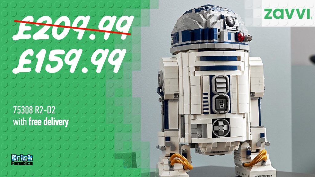 Free delivery and huge discount on LEGO Star Wars droid