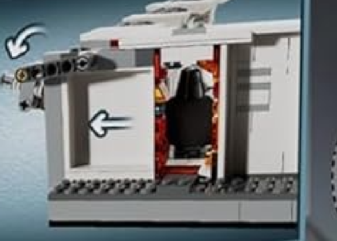 LEGO Star Wars Tantive IV model has learned a lesson