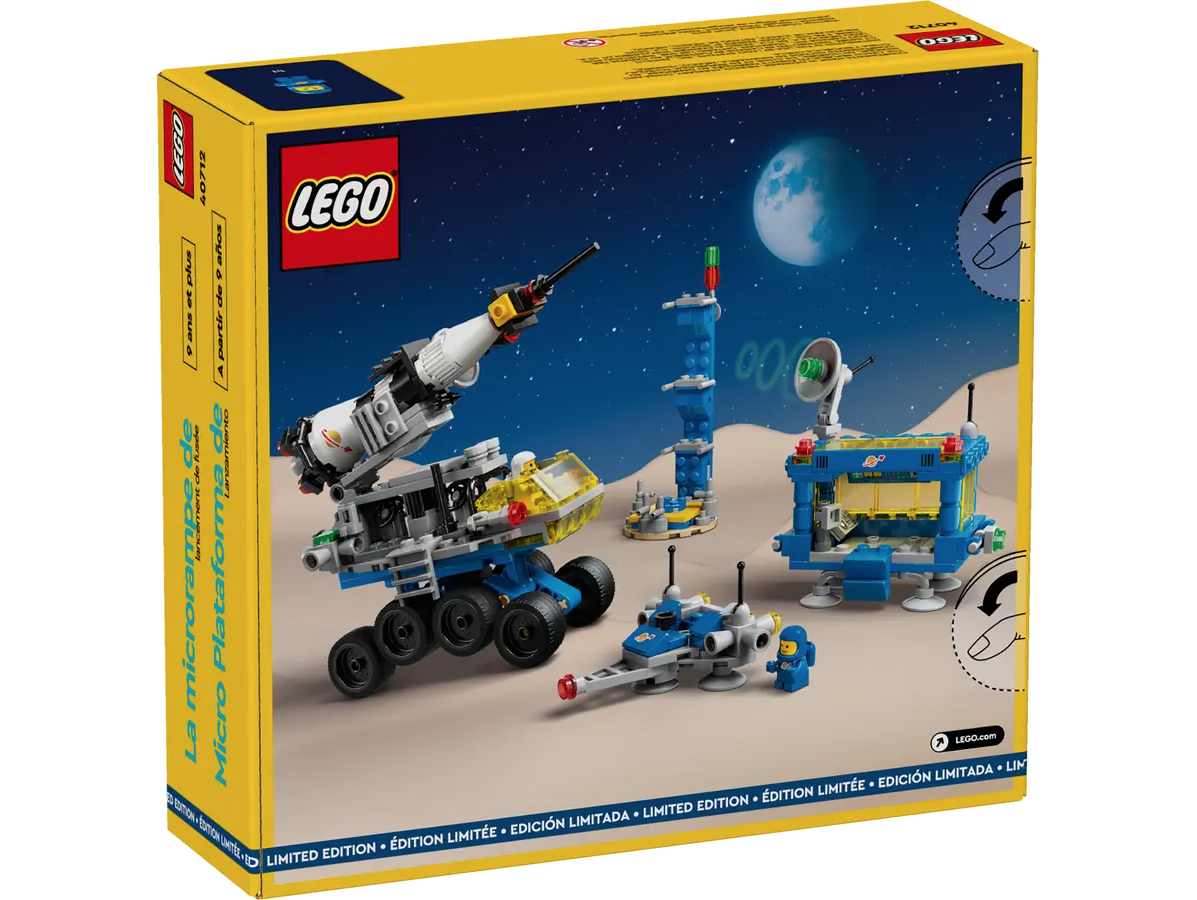 LEGO 40712 Micro Rocket Launchpad release fails take-off