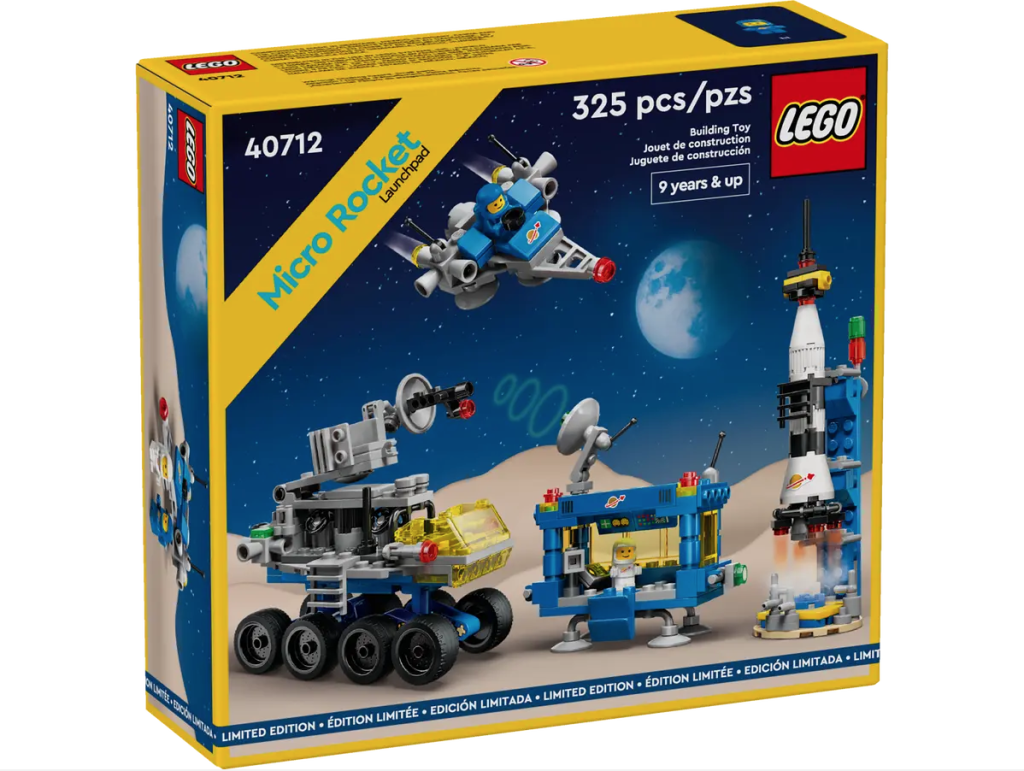 LEGO Space 40712 Micro Rocket Launchpad available now for LEGO Insiders