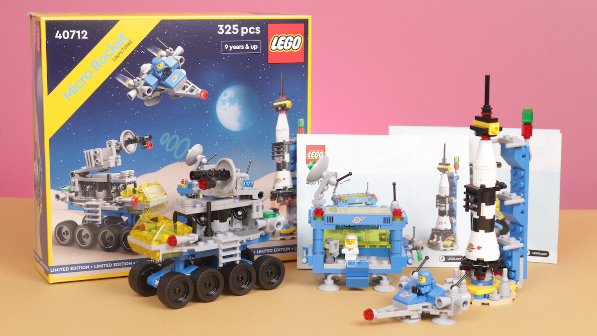 LEGO 40712 Micro Rocket Launchpad gift-with-purchase review