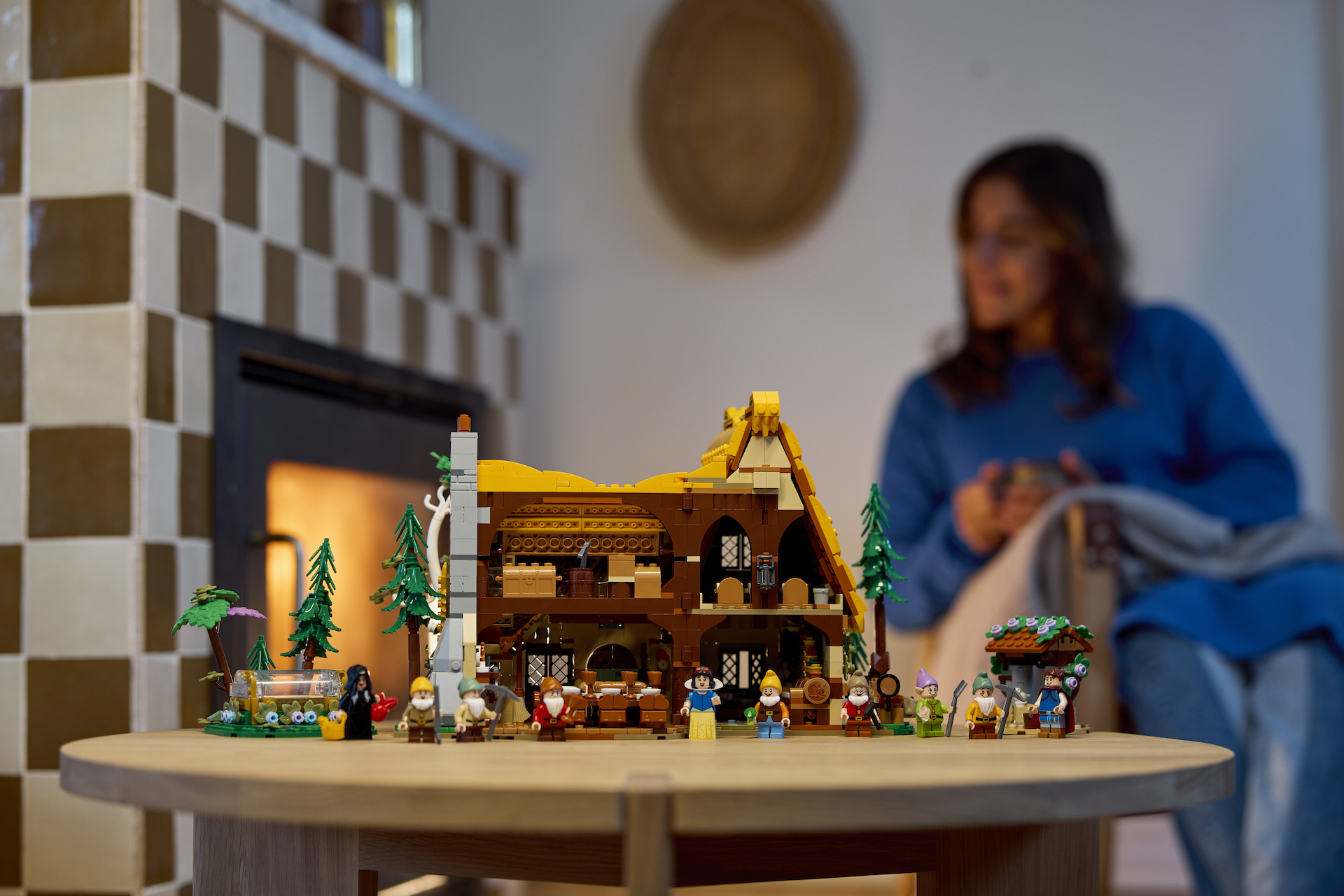 LEGO Disney 43242 Snow White and the Seven Dwarfs’ Cottage officially ...