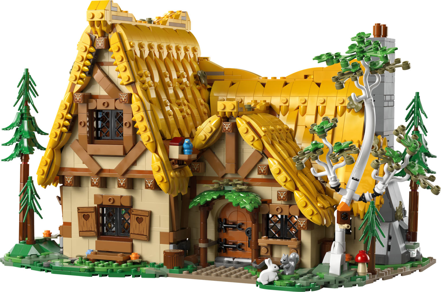 LEGO Disney 43242 Snow White and the Seven Dwarfs’ Cottage officially ...