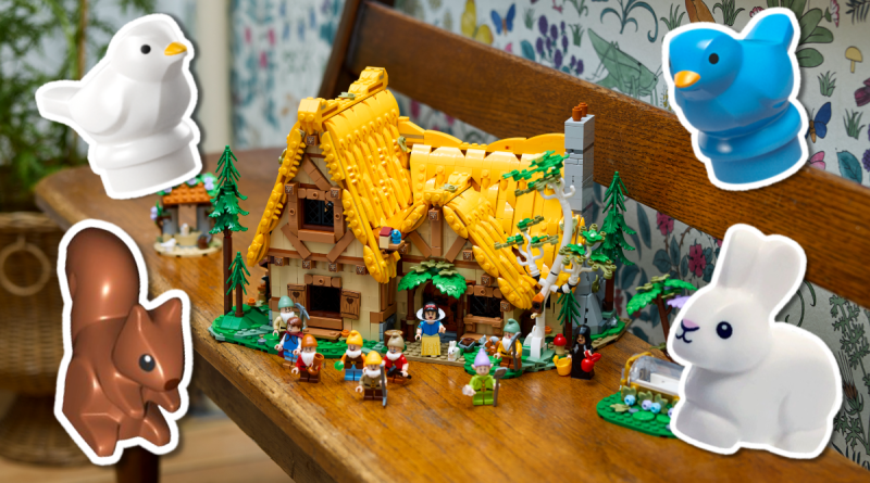 LEGO Disney Snow White Cottage has an animal figure issue