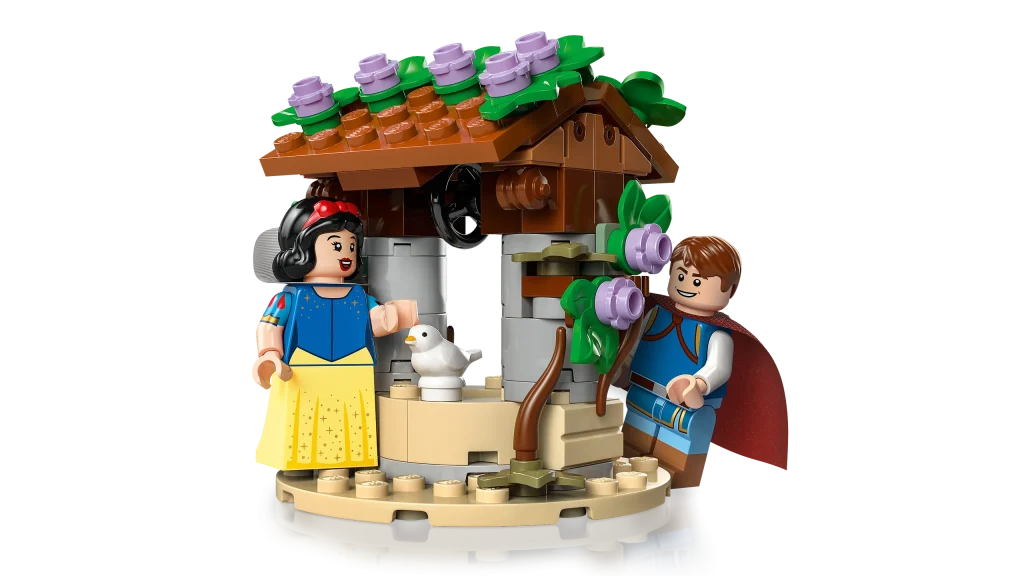 First look at LEGO Disney 43242 Snow White and the Seven Dwarfs’ Cottage