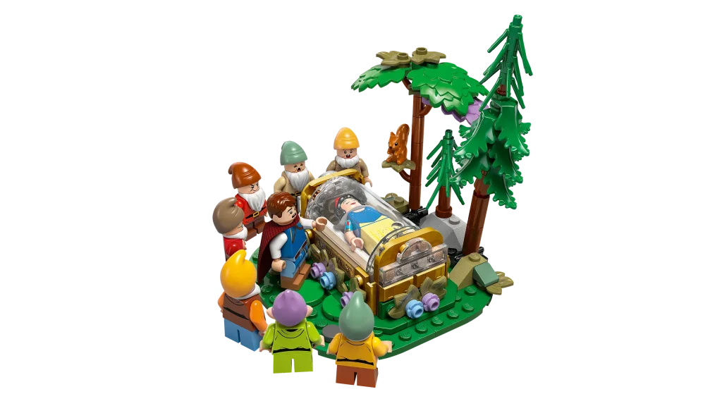 First look at LEGO Disney 43242 Snow White and the Seven Dwarfs’ Cottage
