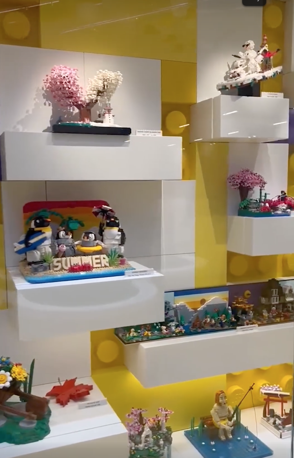 LEGO Ideas model designs go on display in the LEGO House