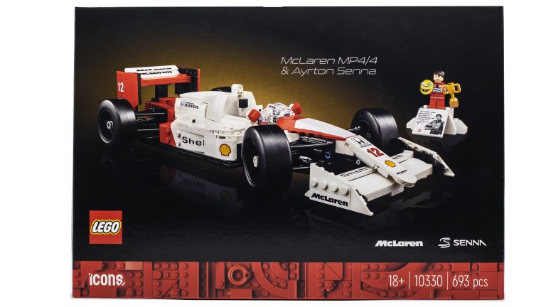 LEGO Icons 10330 McLaren MP4/4 & Ayrton Senna review