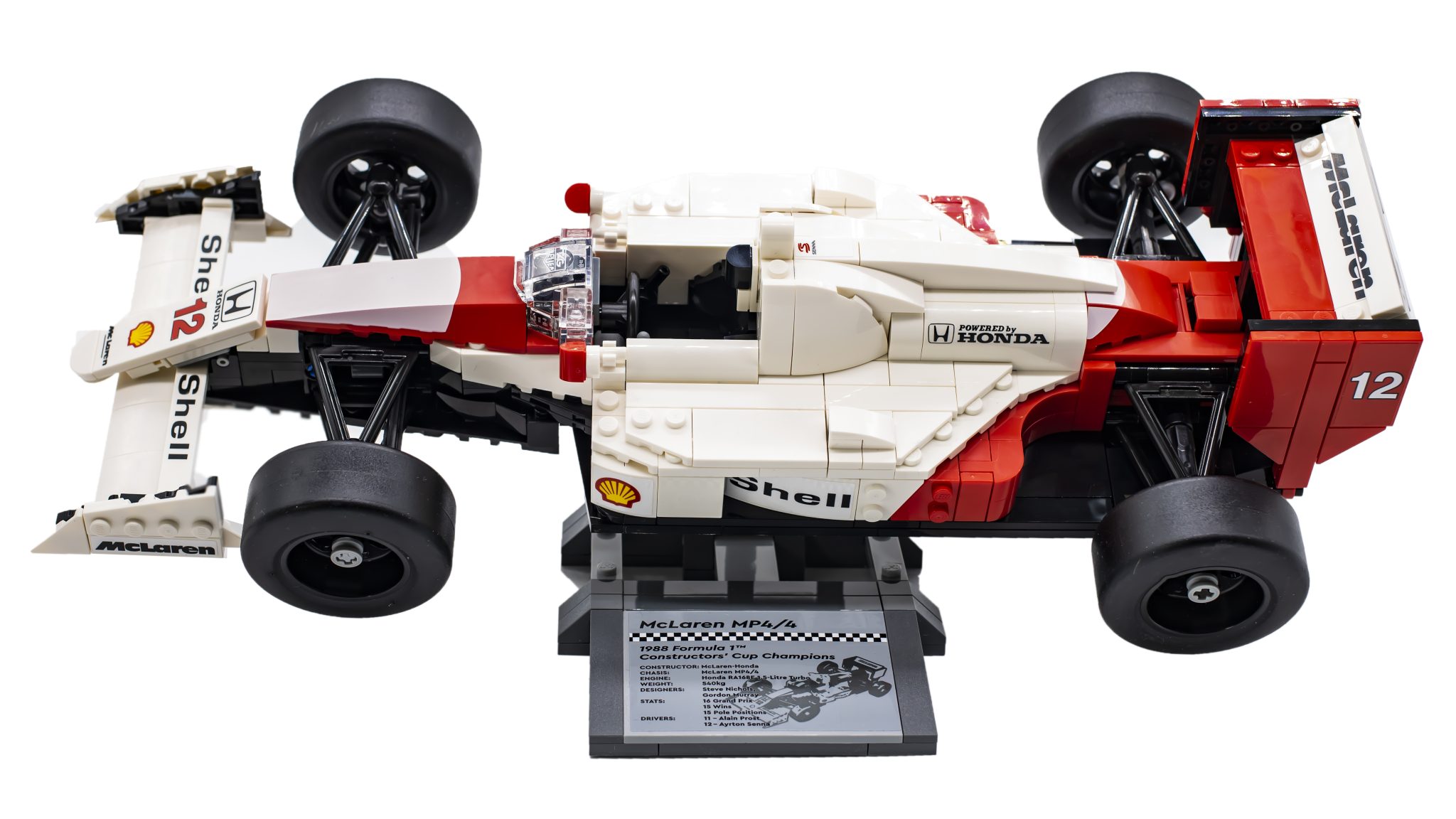 LEGO Icons 10330 McLaren MP4/4 & Ayrton Senna review