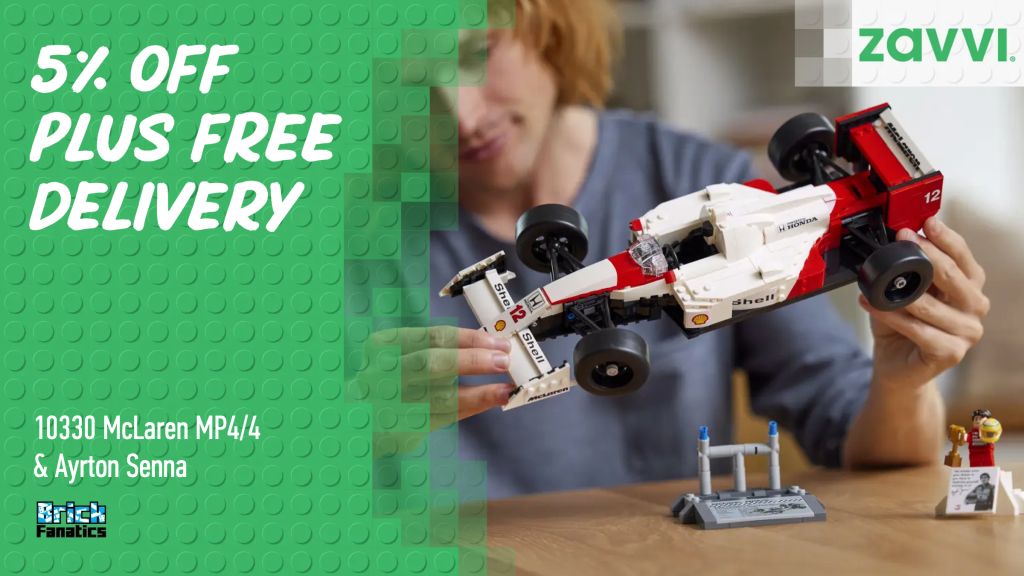 Score an early discount on LEGO Icons McLaren & Senna set