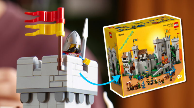 LEGO explains how Medieval Town Square fits with Lion Knights’ Castle