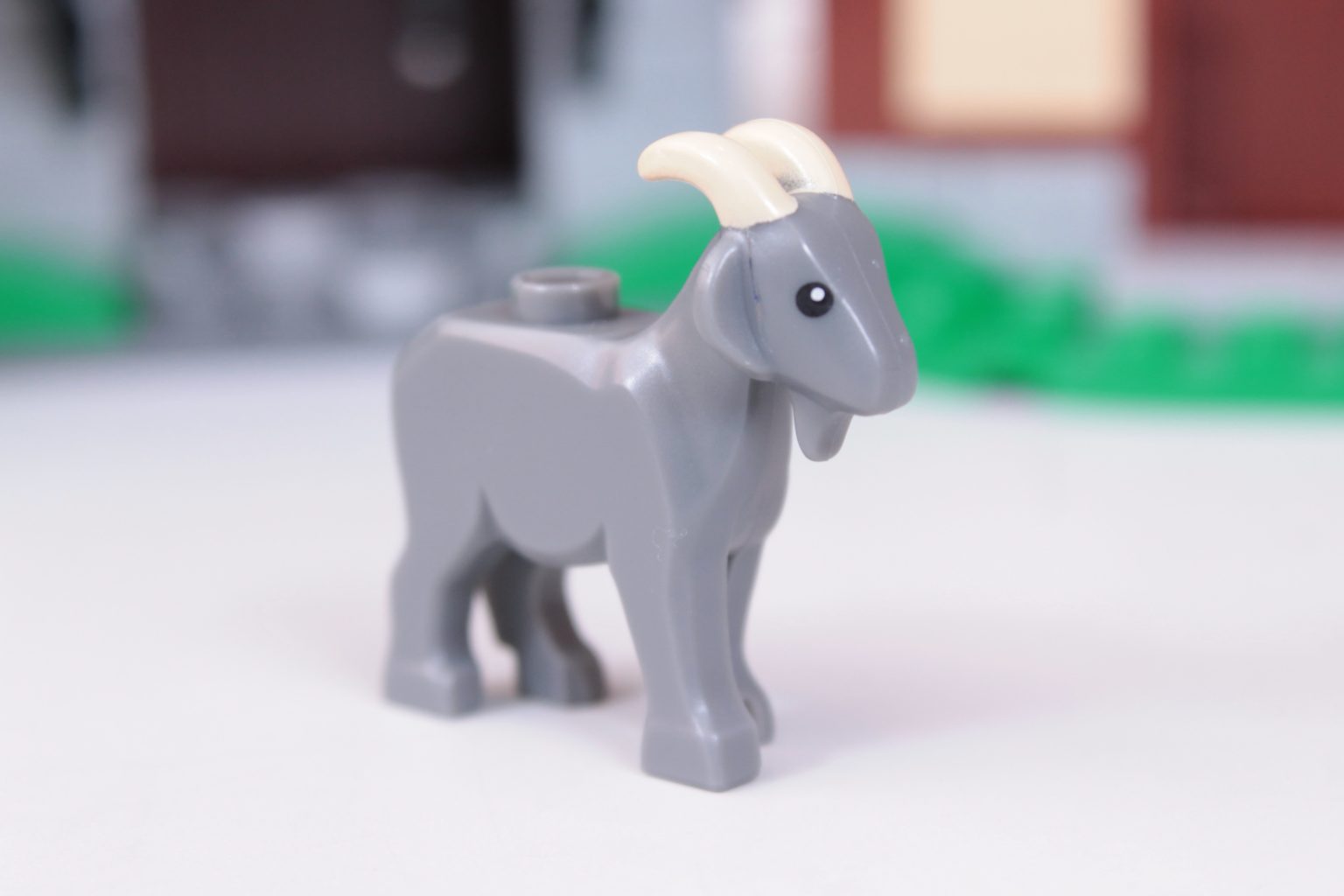 The grey LEGO goat will return to Pick a Brick soon