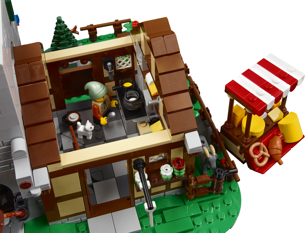 Comparing LEGO Medieval Town Square to its predecessor