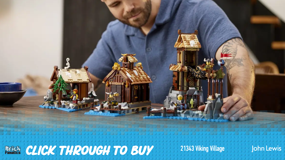 Rare discount on LEGO Ideas 21343 Viking Village