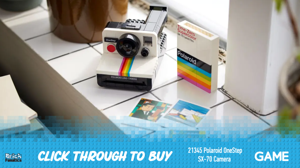 Still time to save on new release LEGO Ideas Polaroid Camera