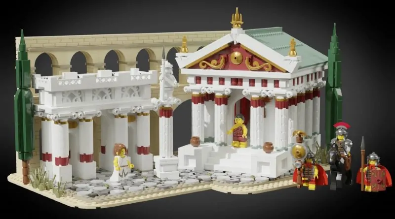 Build Rome in a day with the latest LEGO Ideas 10K project
