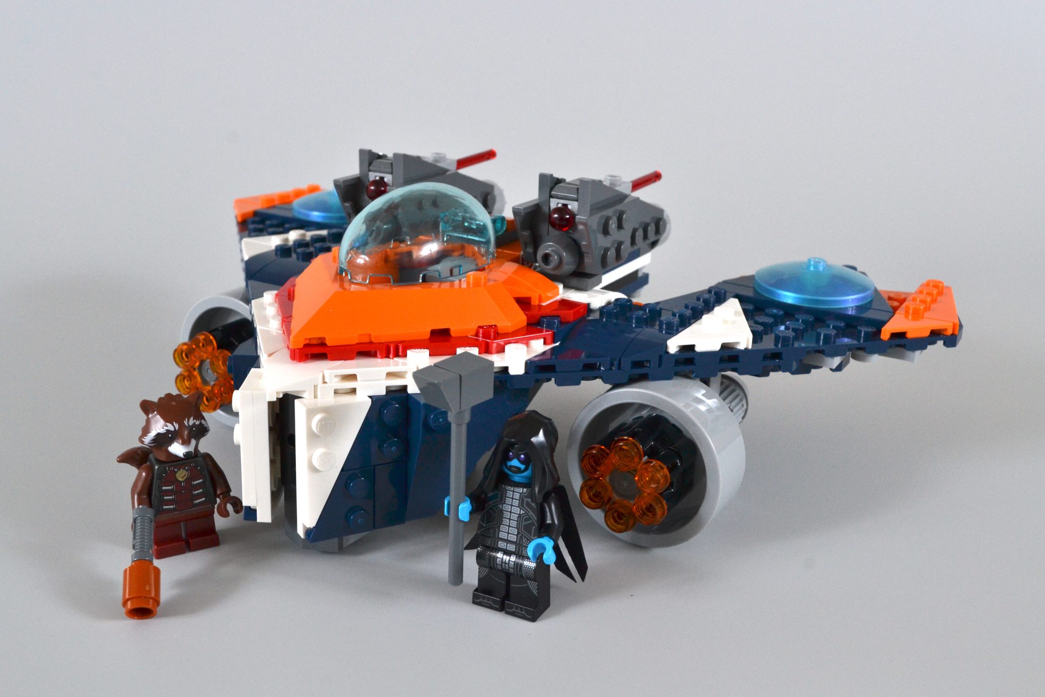 LEGO Marvel 76278 Rocket’s Warbird vs. Ronan review