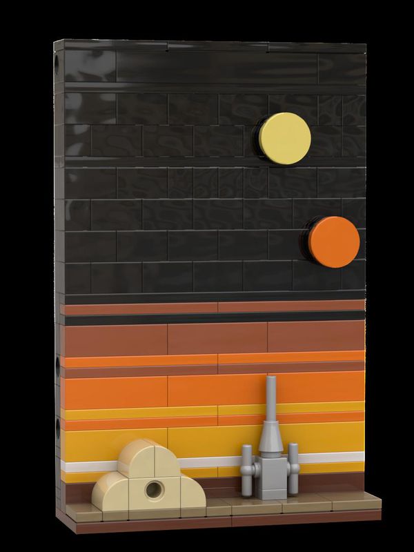 LEGO Star Wars meets LEGO Ideas in familiar custom model