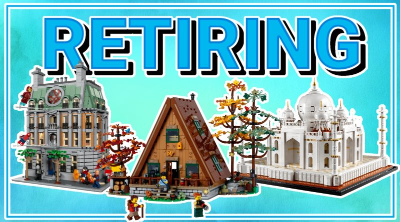 Modular, detailed and fan-inspired LEGO buildings retiring this year