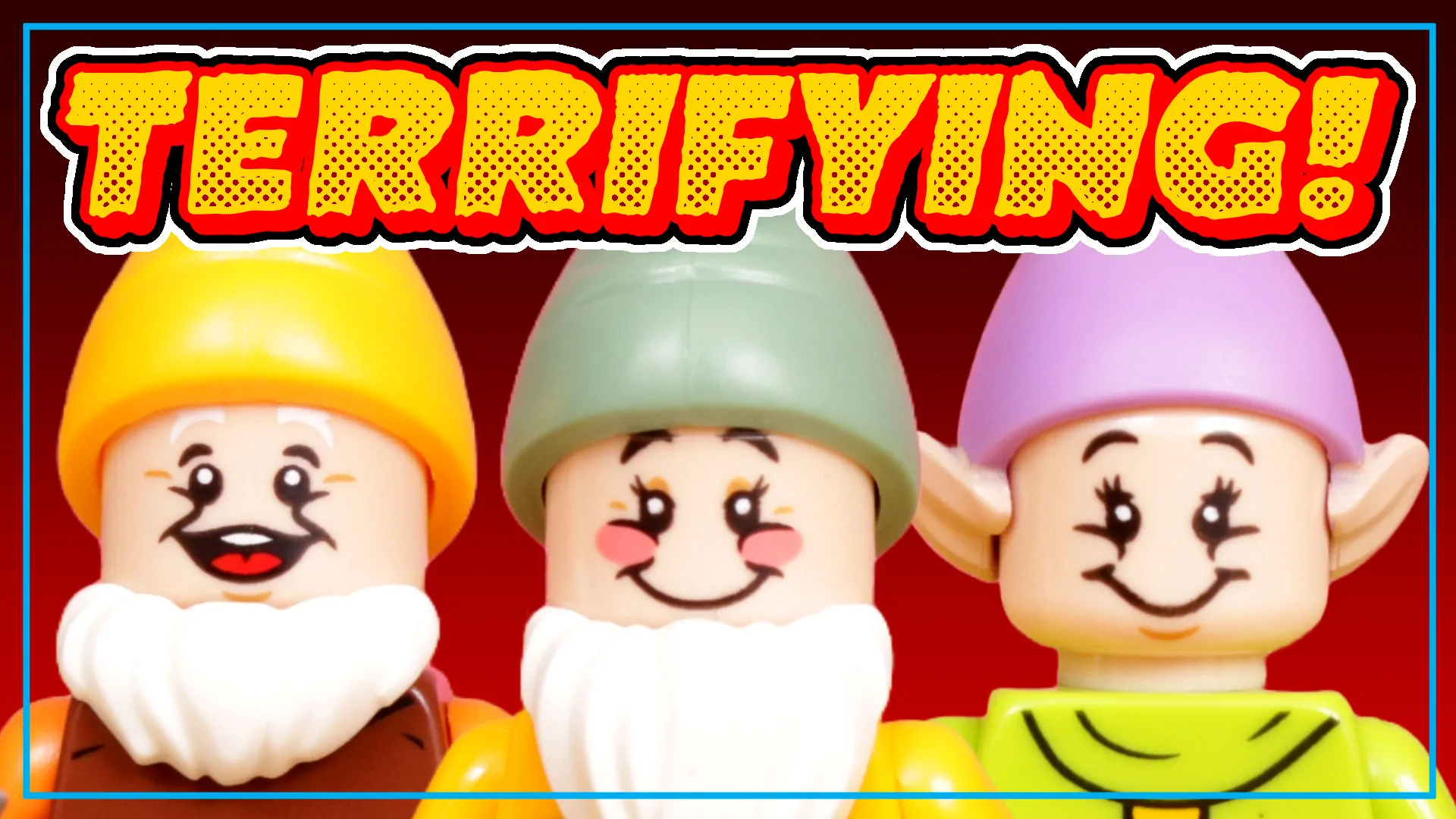 Why are Disney LEGO minifigure faces so creepy?